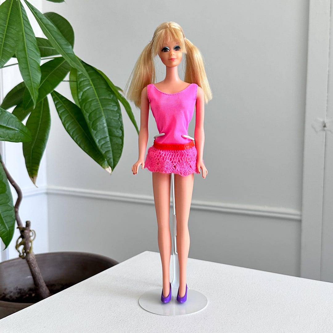 Pretty Vintage 1966 PJ Barbie Doll Twist N Turn Blond Hair Brown Eyes ...