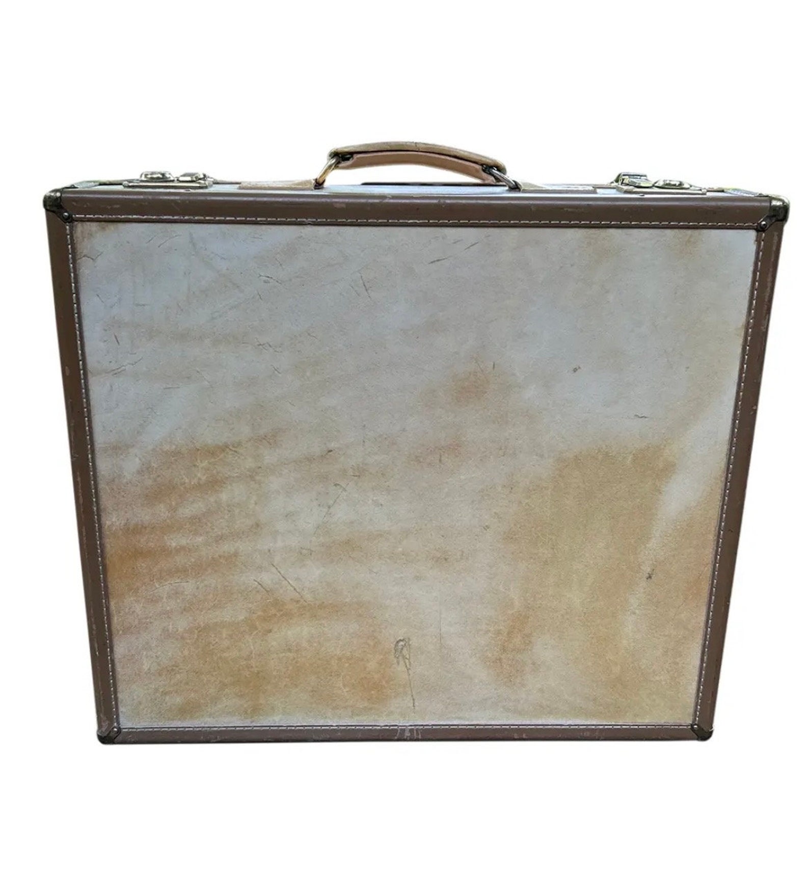 Vintage Hartmann Skymate Luggage Side Table Khaki/tan Hard Case - Set ...