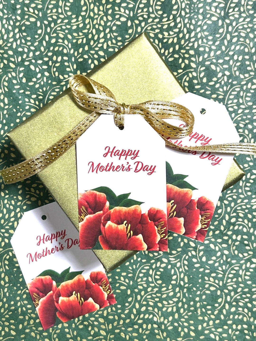 Mother’s Day Gift Tag Floral Digital Download - Etsy