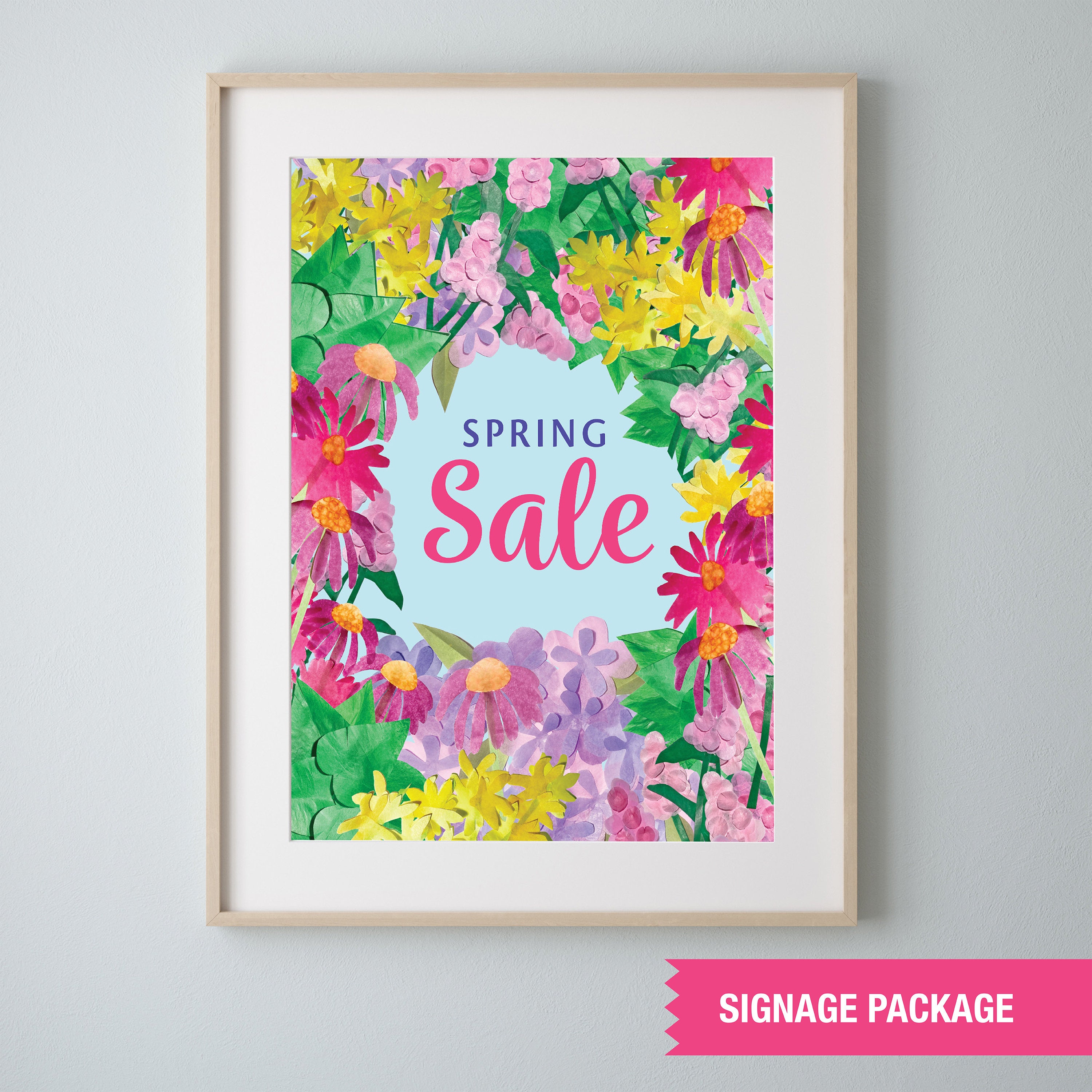 Retail Sale Sign SPRING Printable Download Boutiques Small Businesses ...