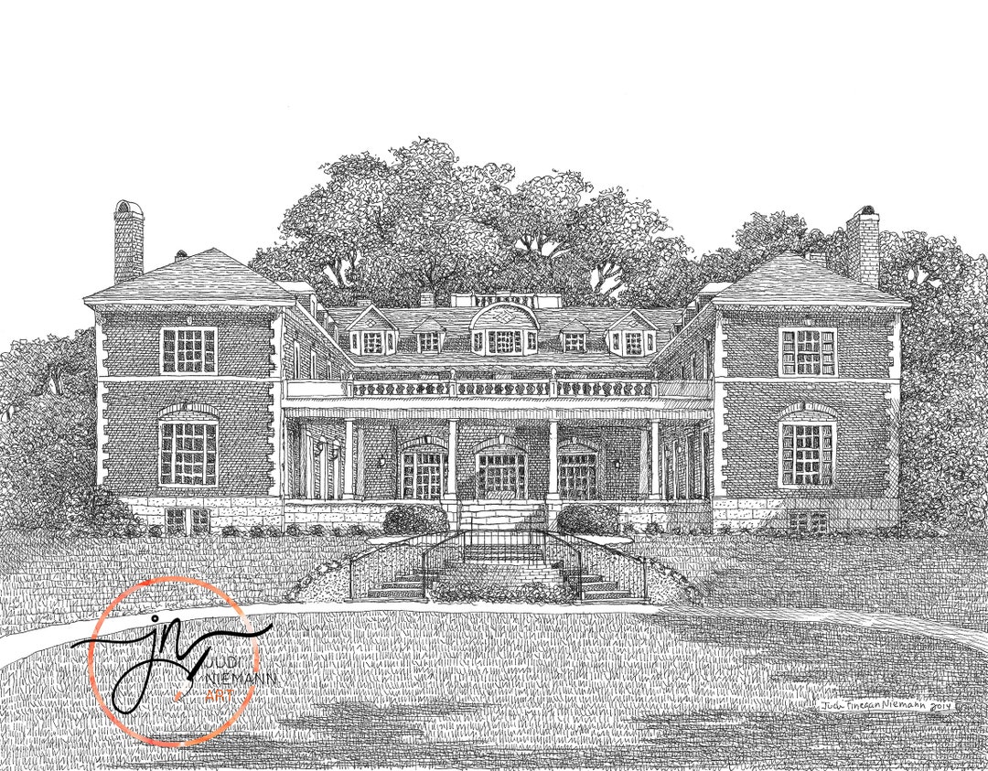 Cottage Club Princeton University | Graduation Gift | Fine Art Print ...