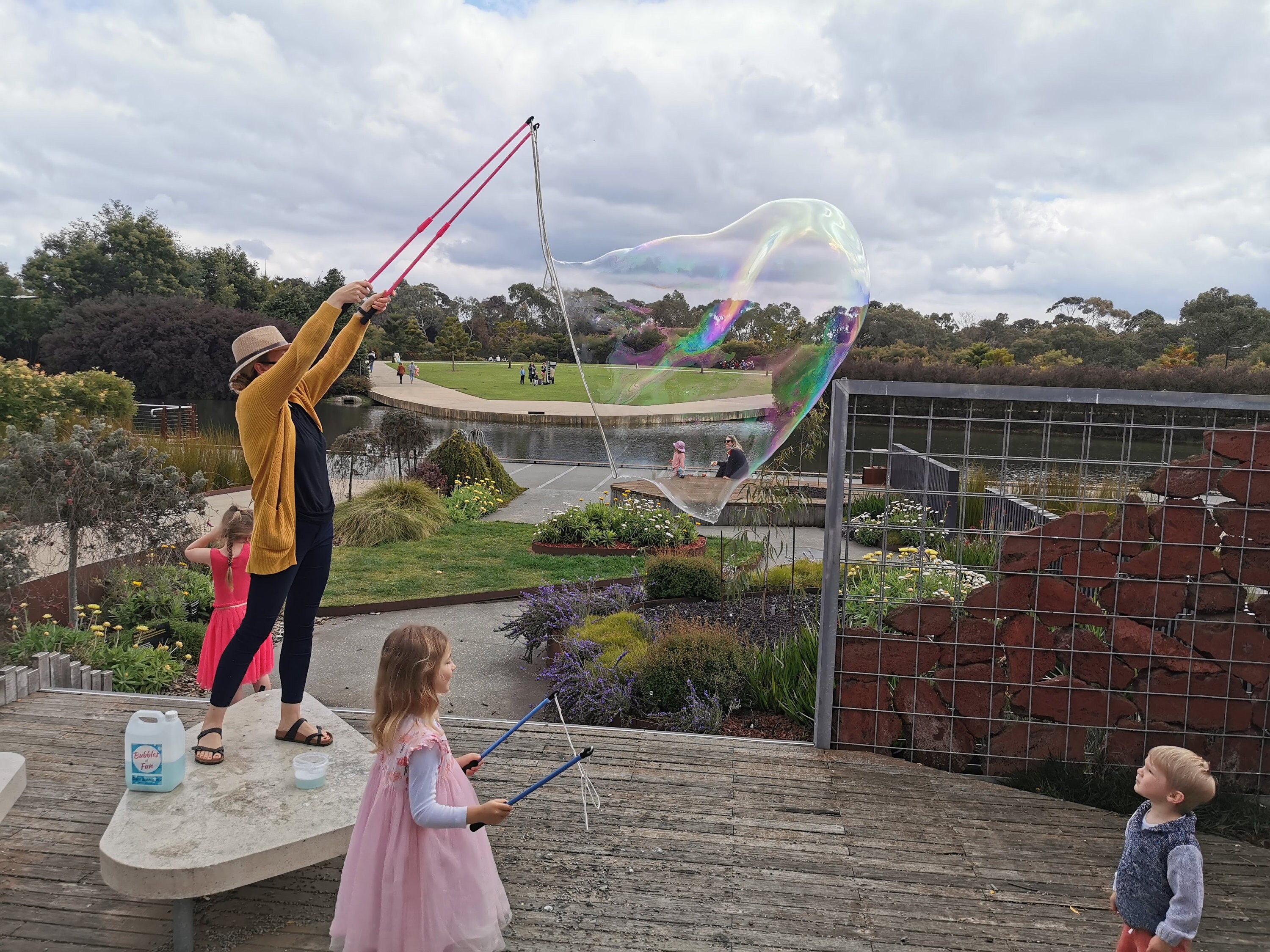 Mega Tri-string Bubble Wand - Etsy Australia