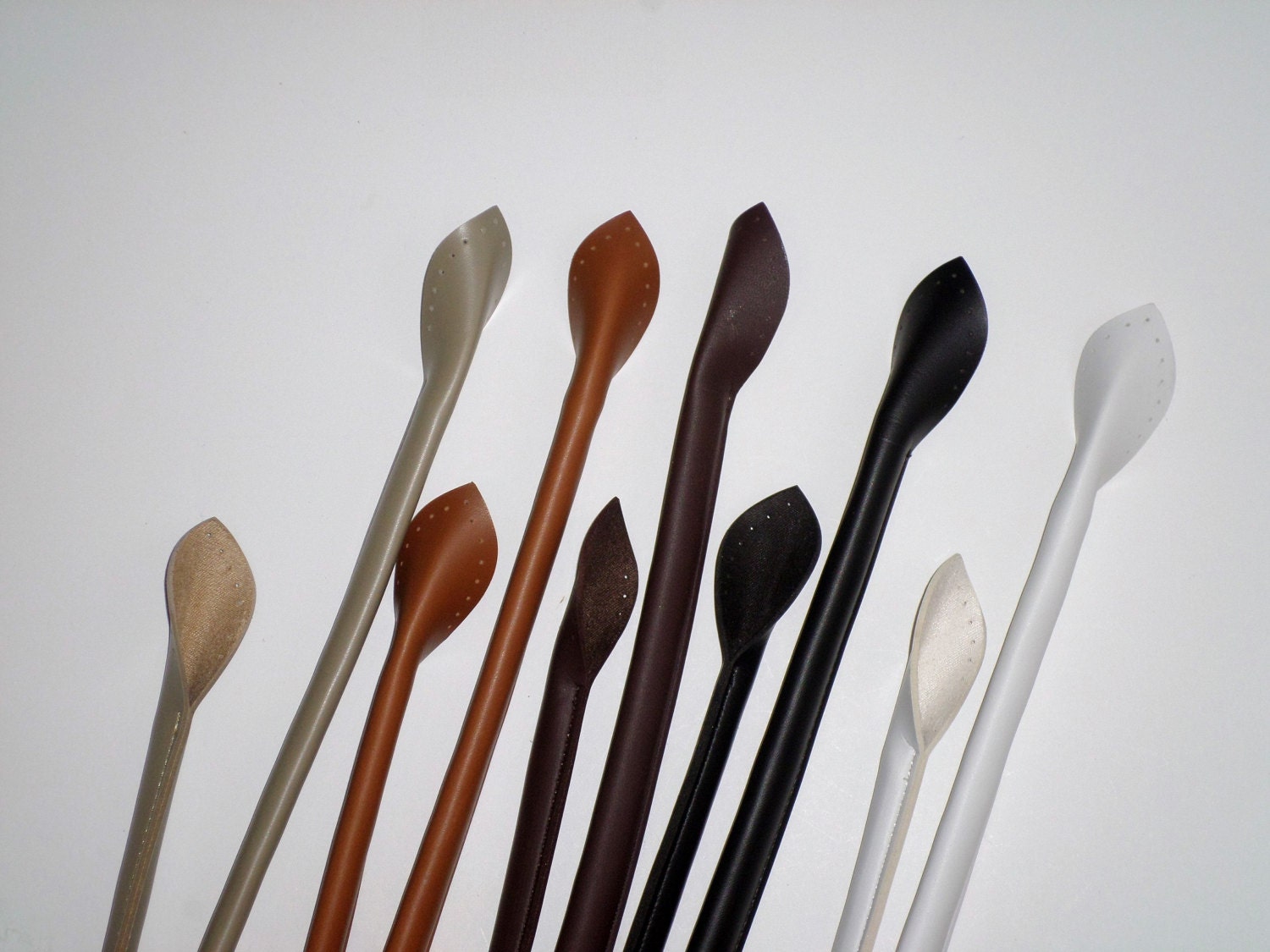 1 Pair 2 Pcs Faux Leather Bag Handles Purse Straps Handbag - Etsy