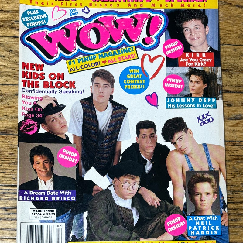 Teen Stars Magazine - Etsy