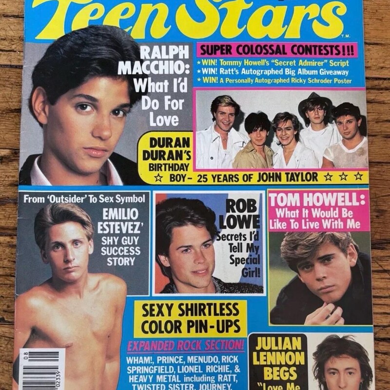 Teen Stars Magazine - Etsy