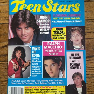 Teen Stars Magazine - Etsy
