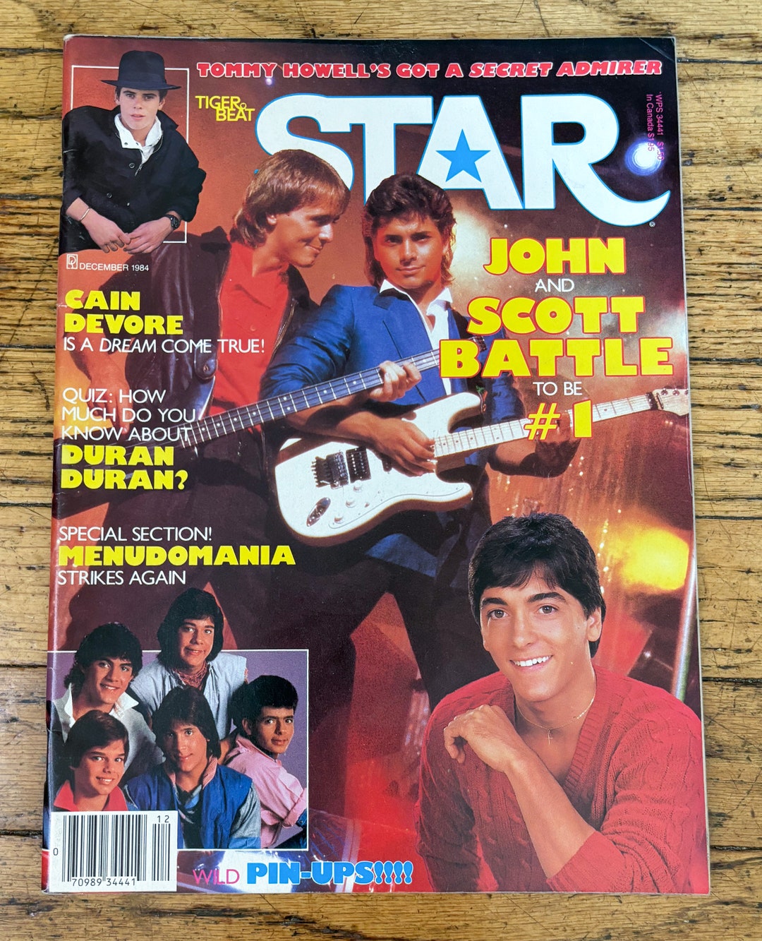 Tiger Beat Star Magazine December 1984 Menudo Quiet Riot Duran Duran R ...