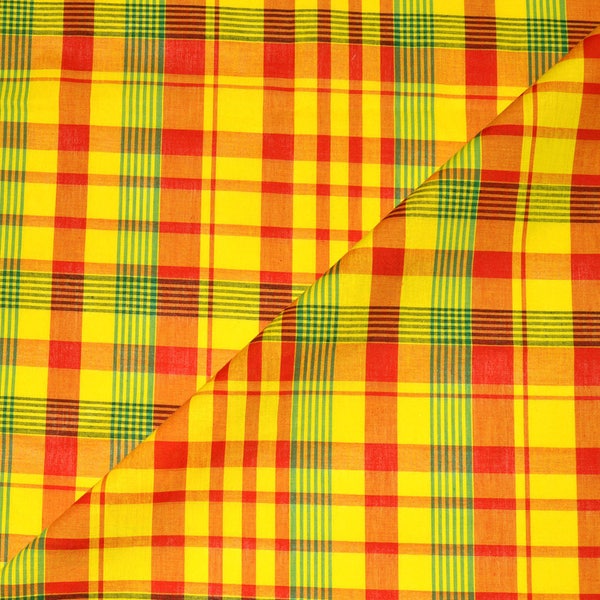Madras Fabric - Etsy
