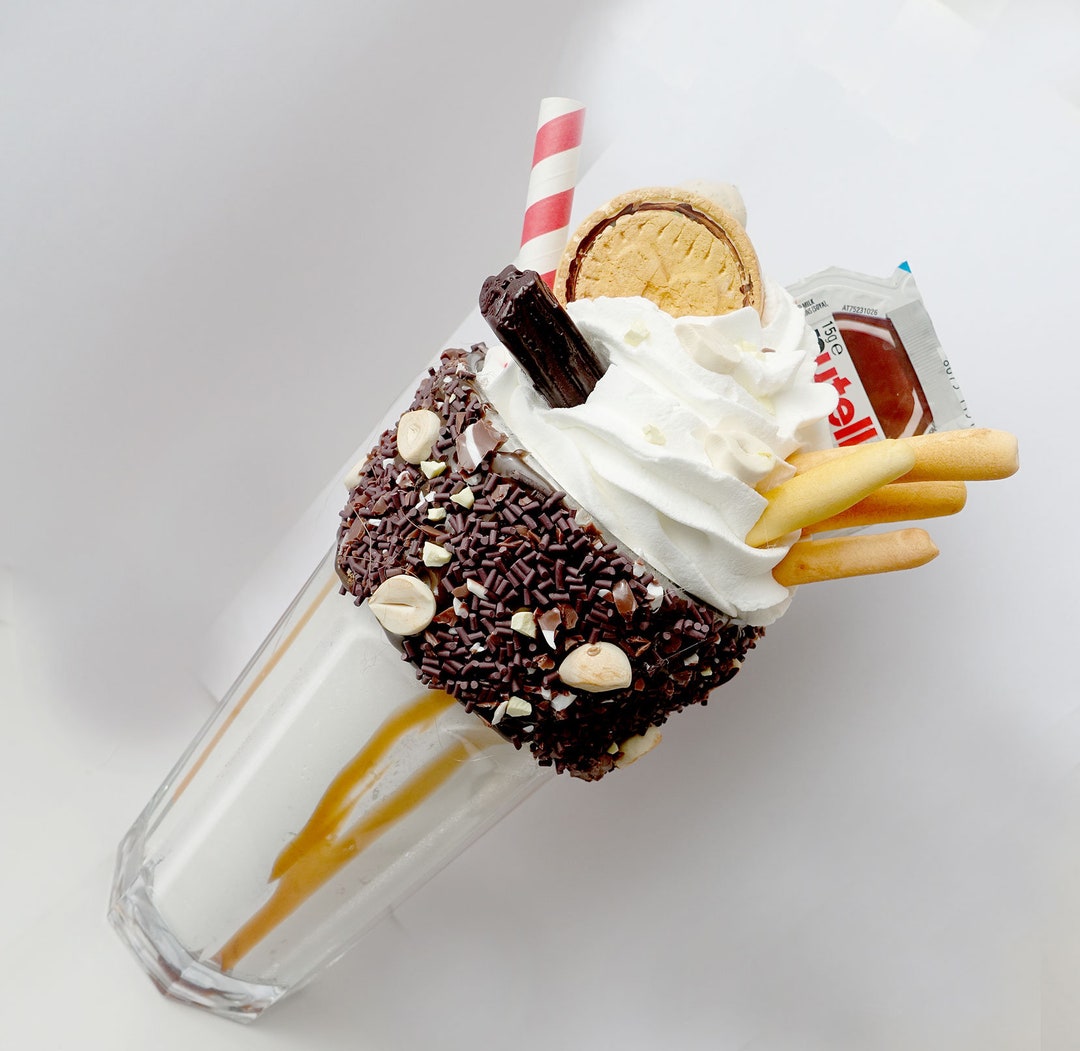 Fake Food American Diner Nutella Shake Props for TV, Movie, Parties and ...