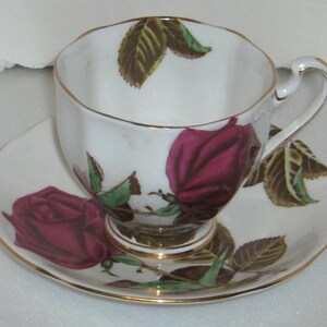 Royal Standard English Rose Cup and Saucer Free Standard Shipping in ...