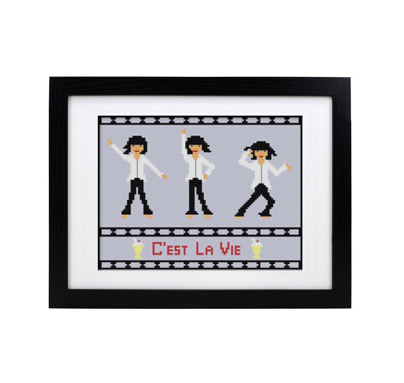 BUY 2 Patterns and GET 1 FREE --pulp Fiction Dancing Mia Wallace ...