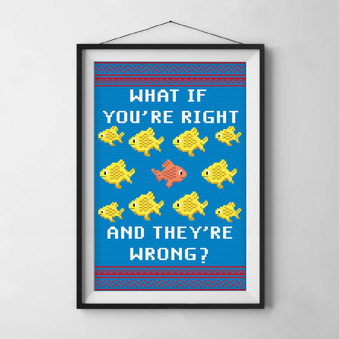 BUY 2 Patterns and GET 1 FREE --what If ? Crossstitch Pattern - Etsy