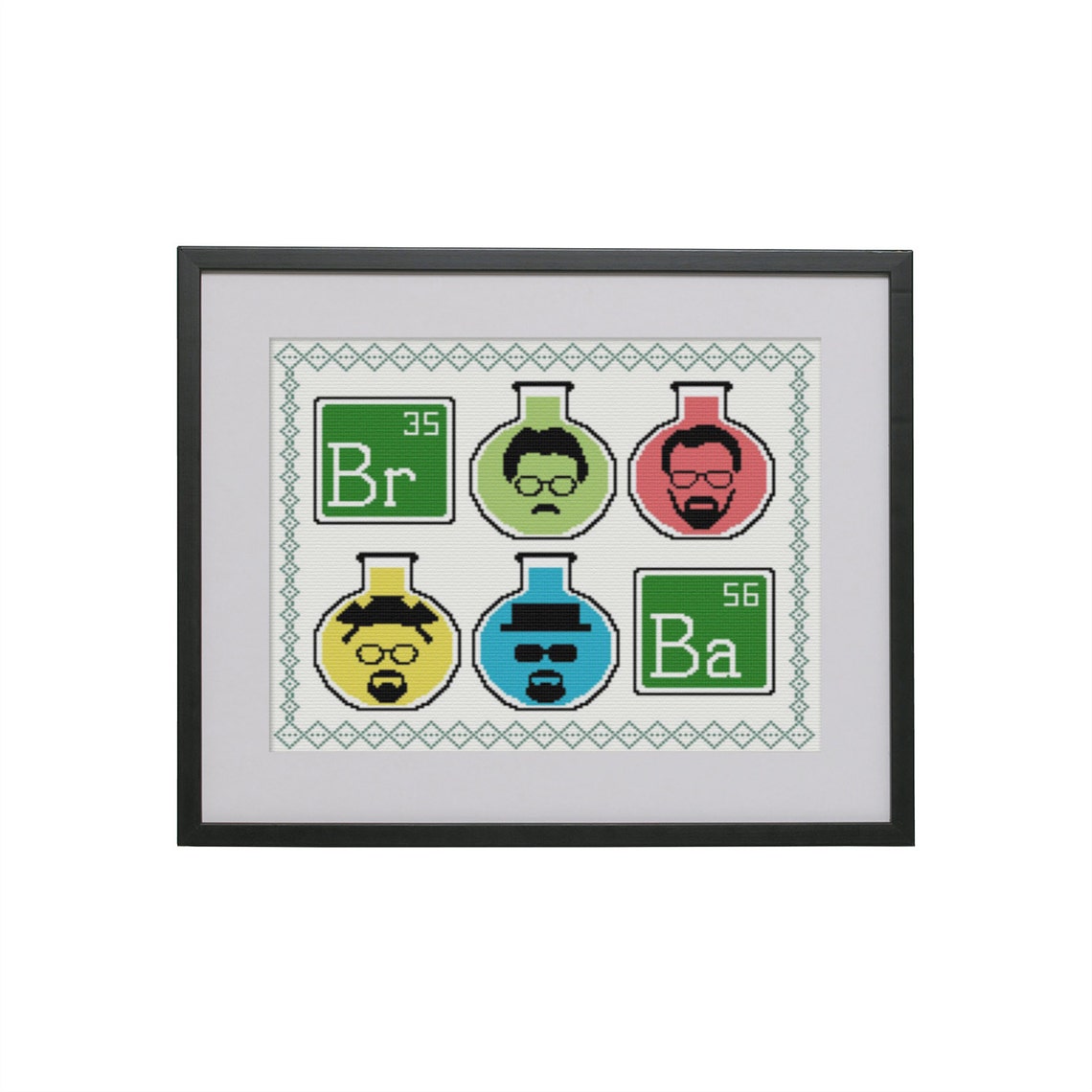 BUY 2 Patterns and GET 1 Freebreaking Bad Crossstitch Pattern Inspired ...