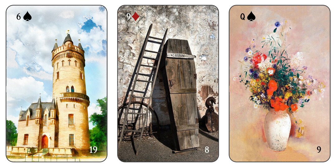 ORIGINAL Lenormand Deck Created in a Vintage Design. See Gallery ...