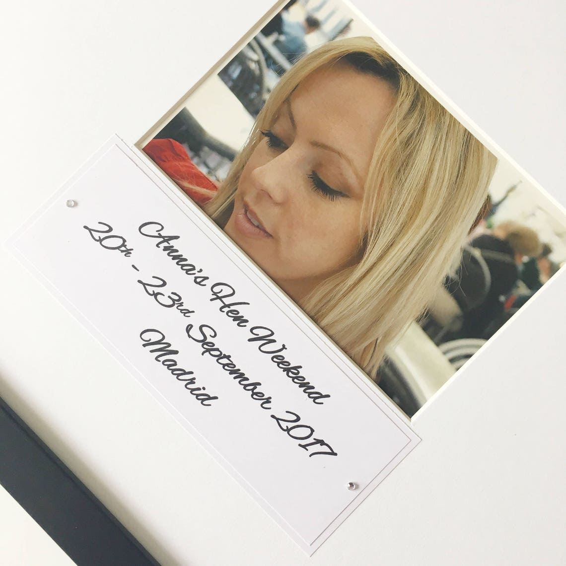 Hen Party Guest Book, Personalised Guest Book, Hen Memory Book, Hen Do ...