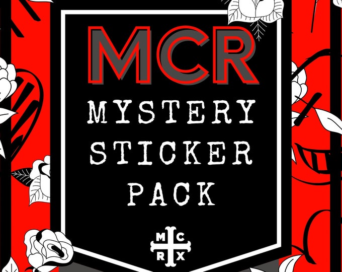 MCR Holographic Stickers - Etsy
