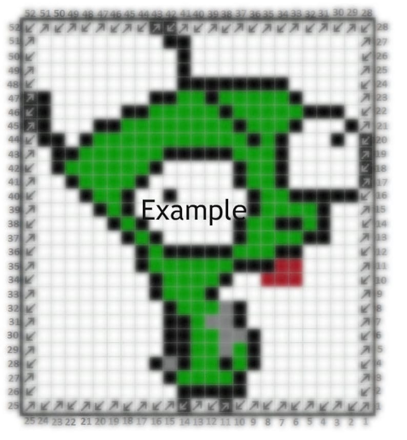 C2C Invader Zim Gir Crochet Pattern | Etsy