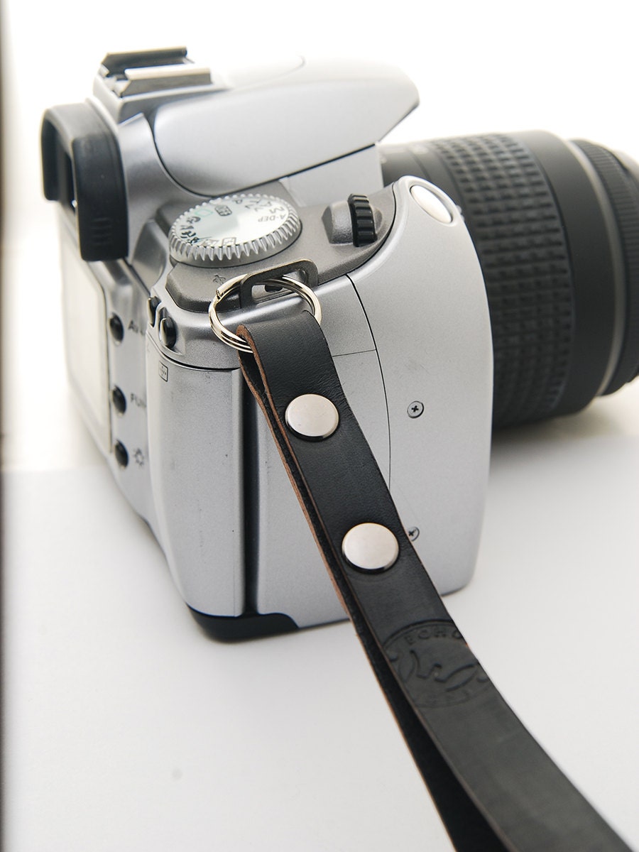 Personalized Universal Handmade Leather Camera Wrist Strap - Etsy