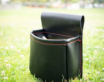 Leather Shotgun Shell Pouch Shot Shell Cartridge Pouch Shotgun Shell ...