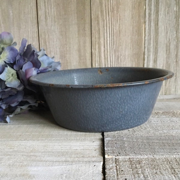 Enamelware Bowl - Etsy
