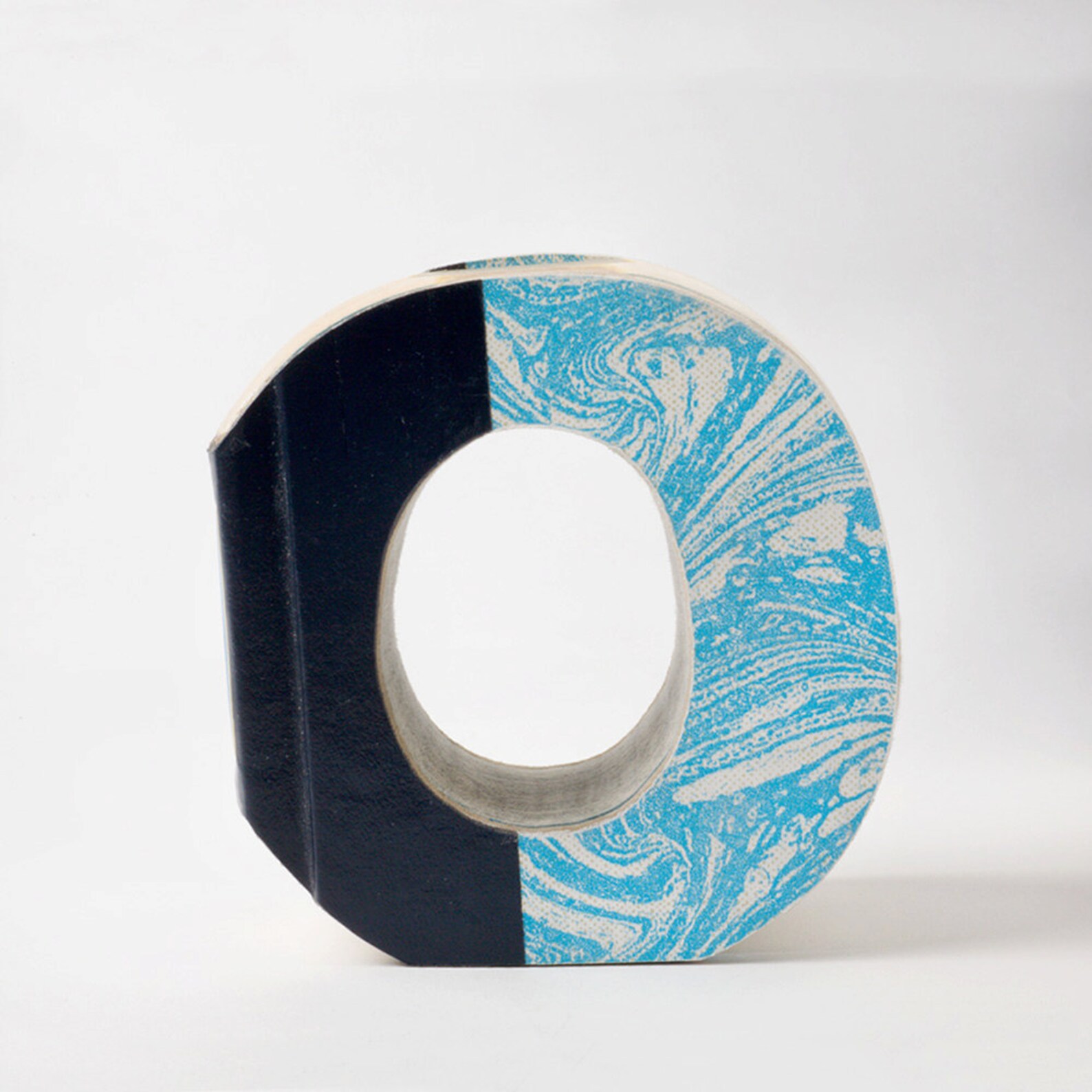 Alphabet Mini LETTER O Book Letters Book Art Unique | Etsy