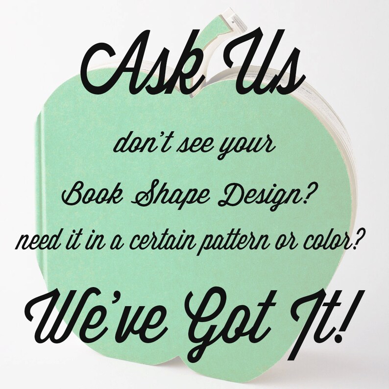 APPLE Shaped Book Art Unique Engagement Gift Wedding Decor | Etsy