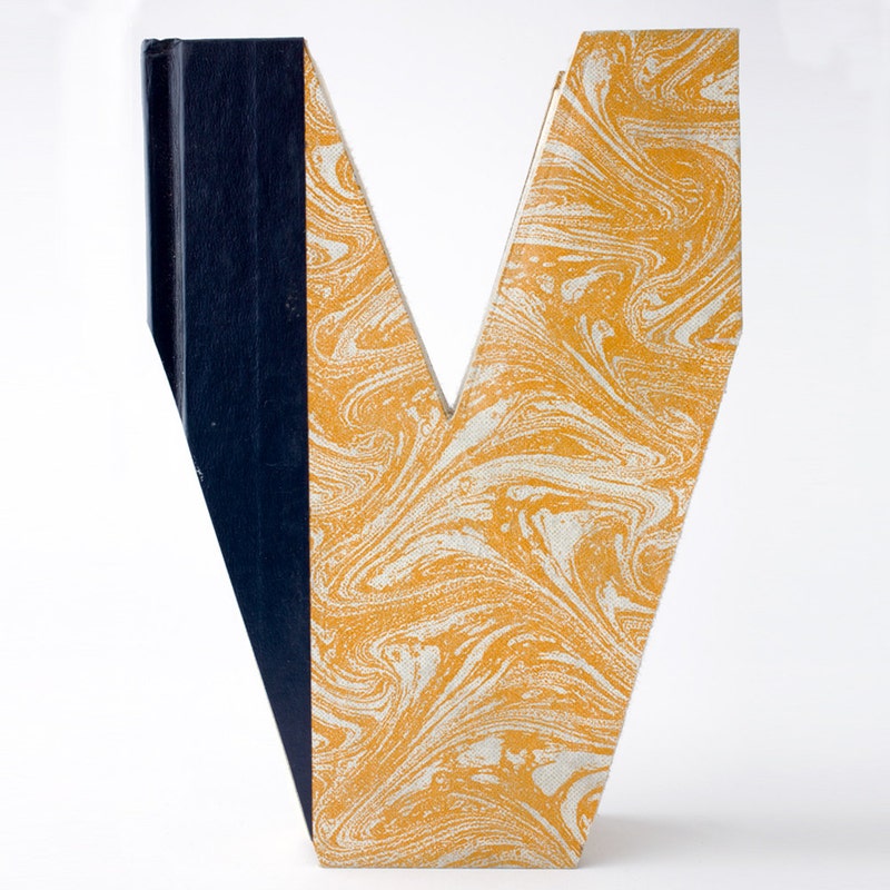 Wooden Letter V - Etsy