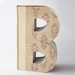 CUT Book LETTER (B) Book Art, Book Letters, Unique Engagement Gift ...