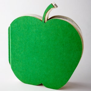 APPLE Shaped Book Art, Unique Engagement Gift, Wedding Decor, Home ...