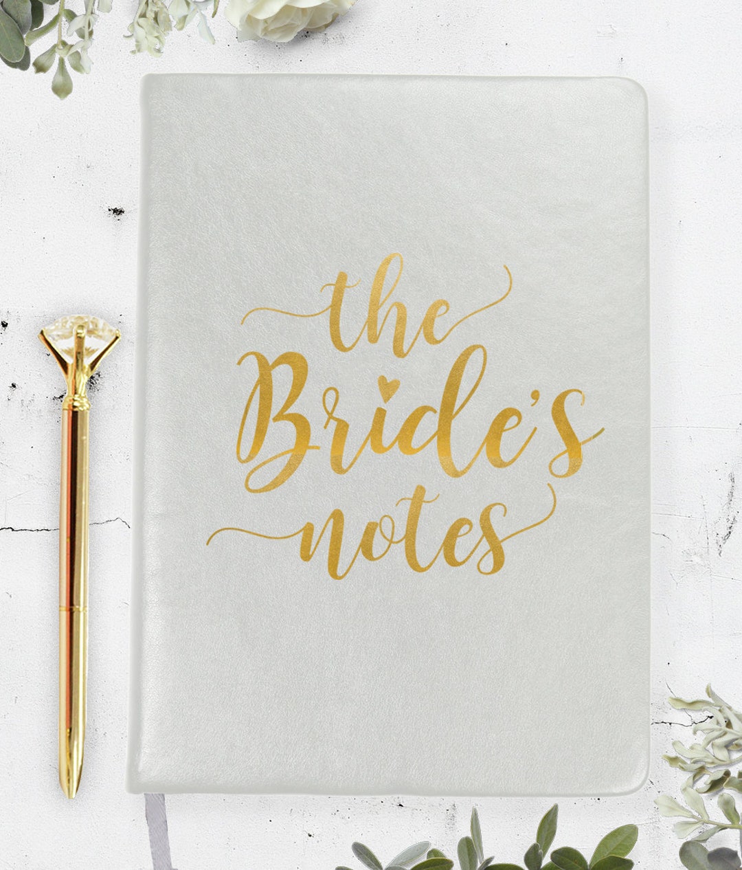 Bride Notebook Wedding Planner Book Engagement Gift for - Etsy