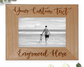 Custom Text Frame - Etsy