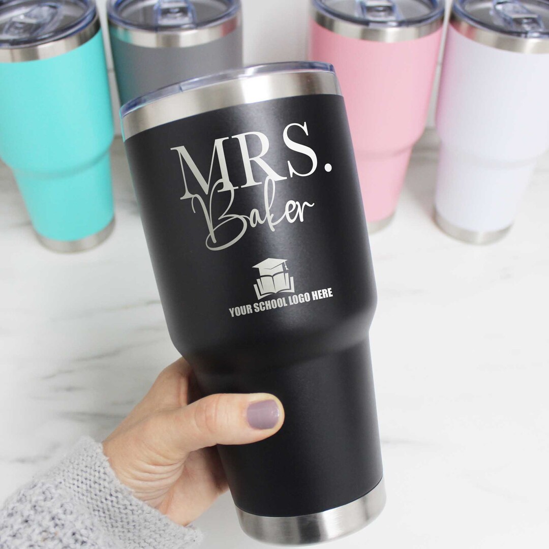 Teacher Appreciation Gift, Personalized Teacher Cup, Teacher Gift ...