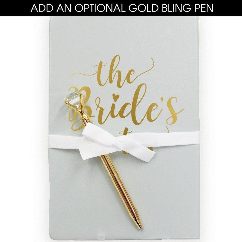 Bride Notebook Wedding Planner Book Engagement Gift for - Etsy