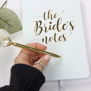 Bride Notebook, Wedding Planner Book, Engagement Gift for Bride ...