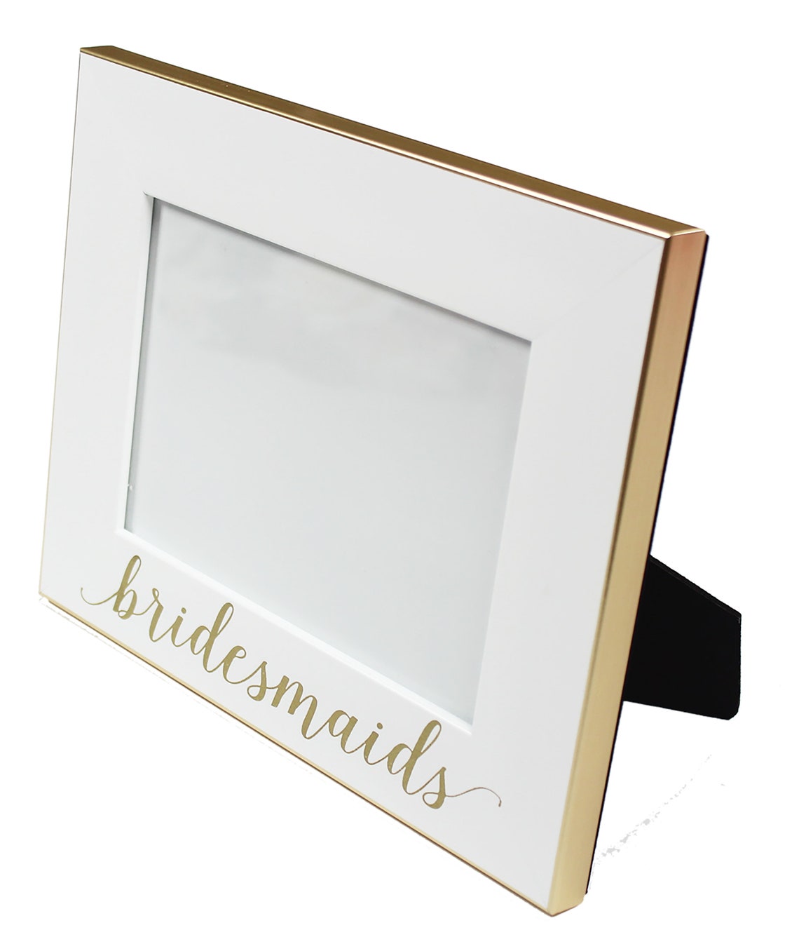 Bridesmaids Picture Frame in White and Gold for Wedding - Etsy