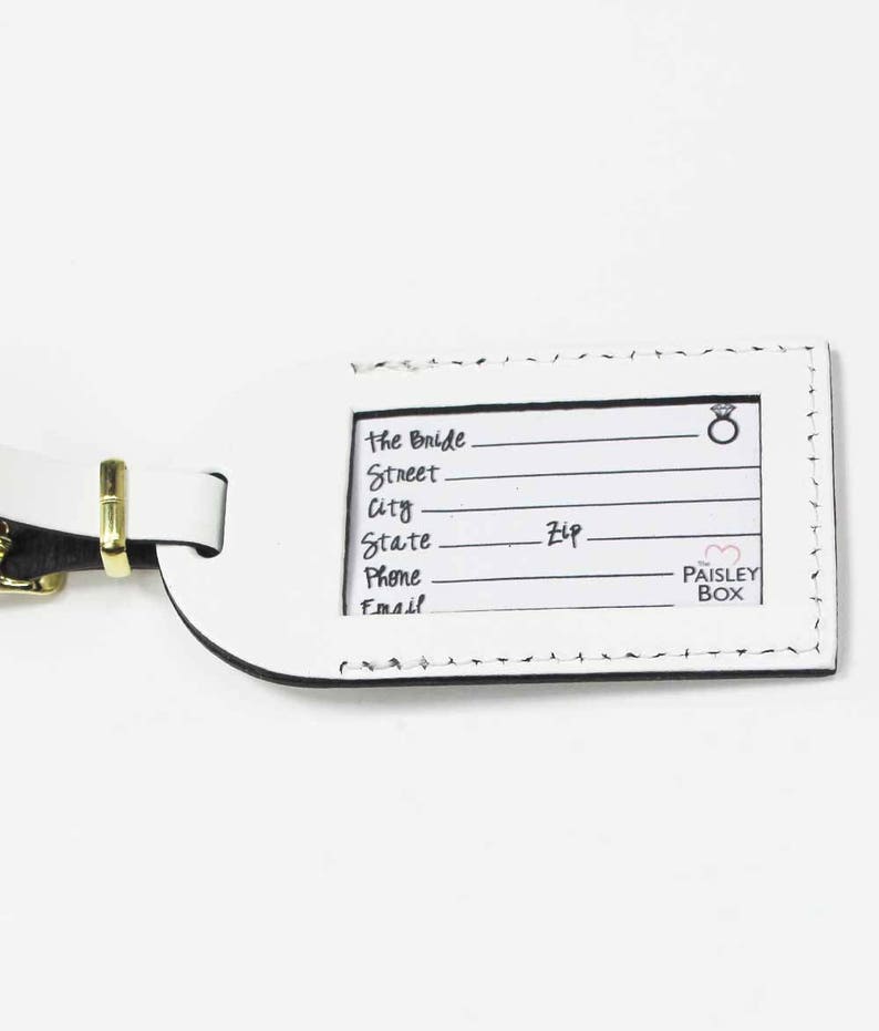 Bride Destination Luggage Tags Vegas Bachelorette Party - Etsy