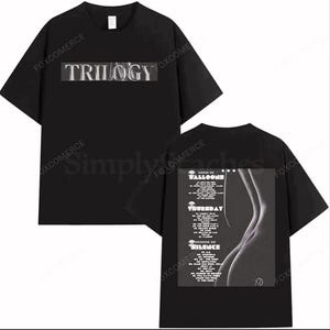 The Weeknd Trilogy Tour 2025 Album Art XO T-shirt for Men - Retro Hip ...