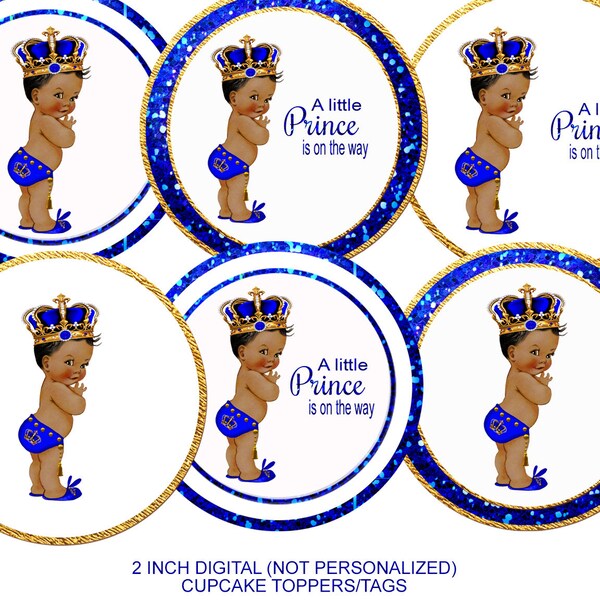 Prince Cupcake Toppers - Etsy