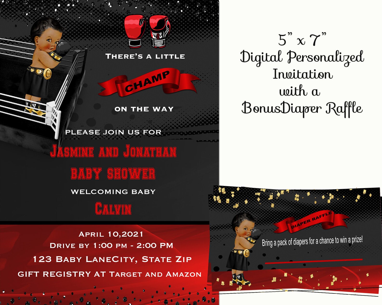 Little Champ Baby Shower Little Champ is on the Way Little - Etsy