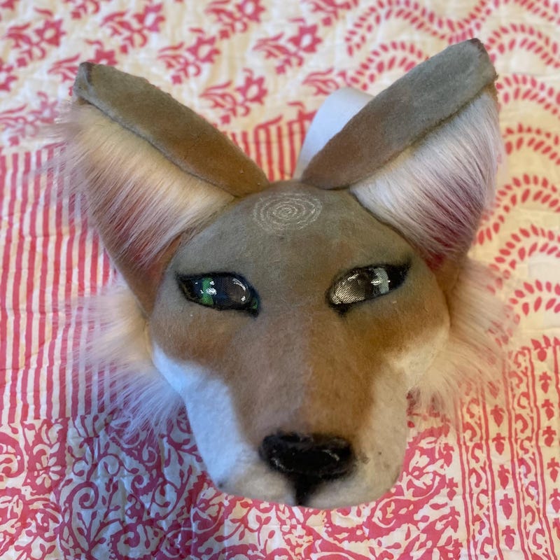 Coyote Mask - Etsy