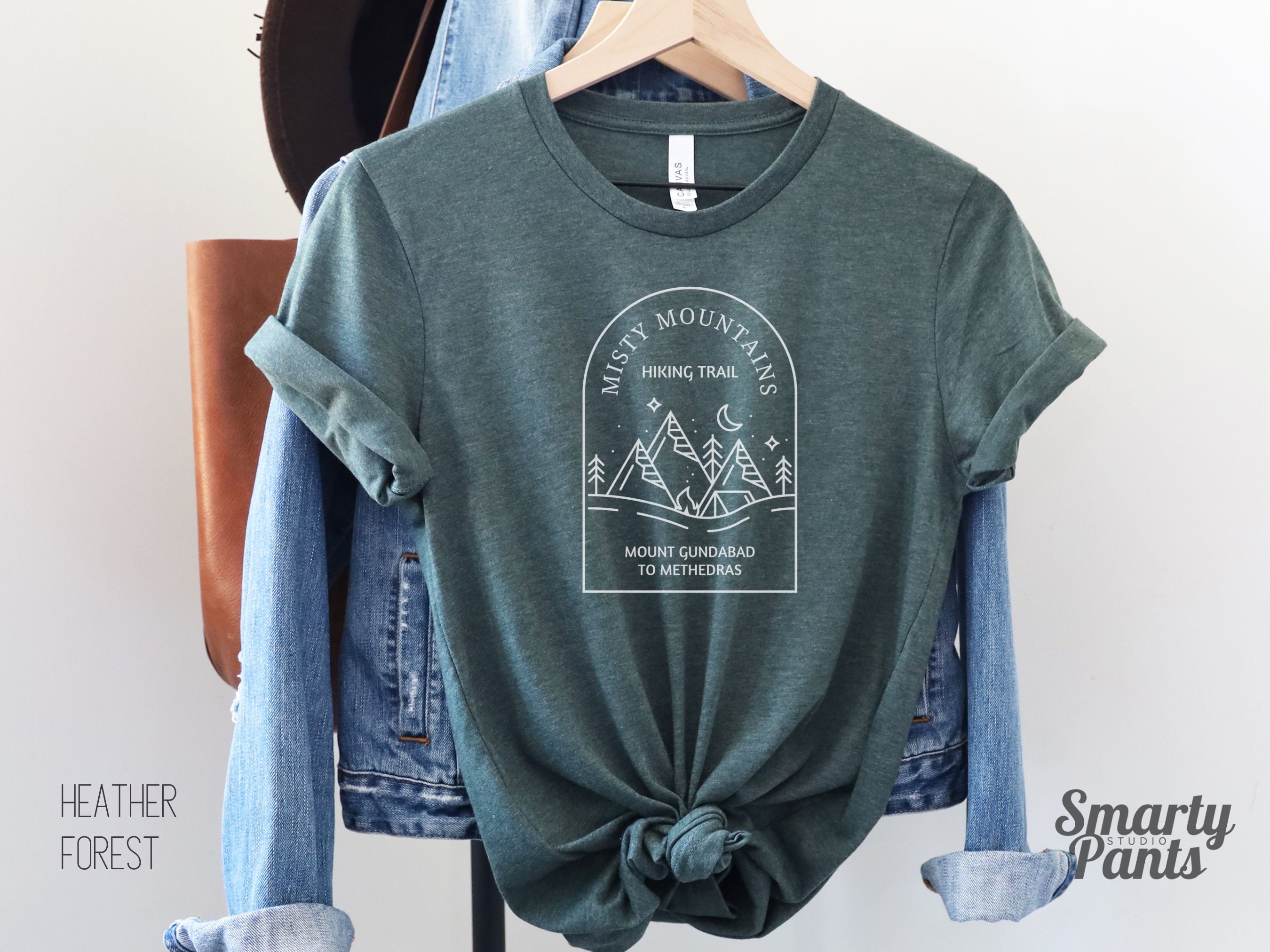 Misty Mountains Hiking Trail Lord of the Ring Lotr Shirt - Etsy