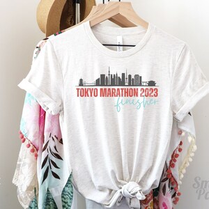 Tokyo Marathon Finisher Shirt, Marathon Gift, Running Shirt, Runner ...