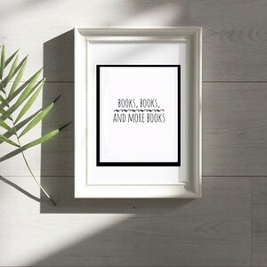 Printable Wall Art, Book Quotes, Black and White Prints, Digital ...