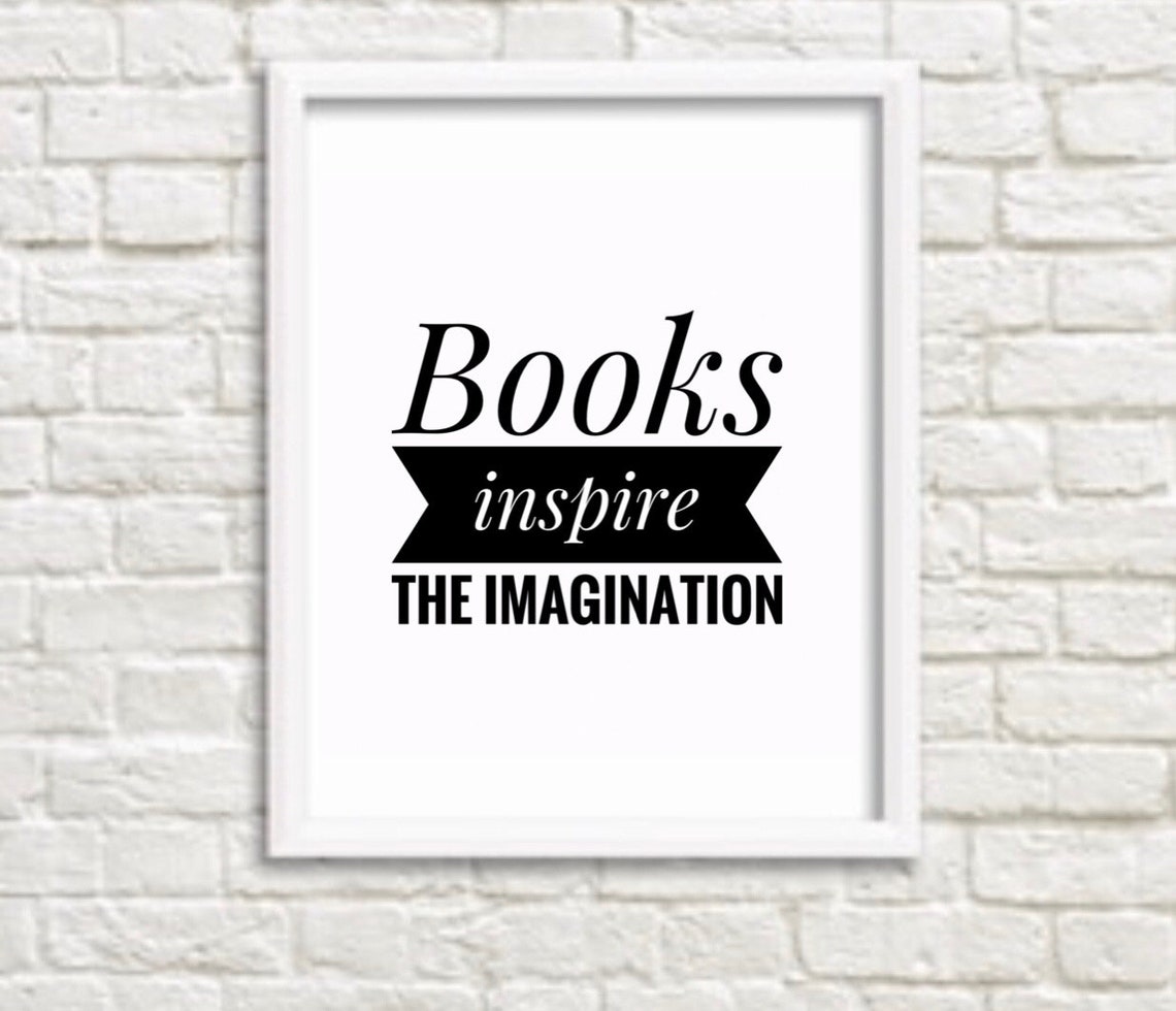 Digital Wall Art, Book Prints, Book Quote Art, Printable Wall Art ...