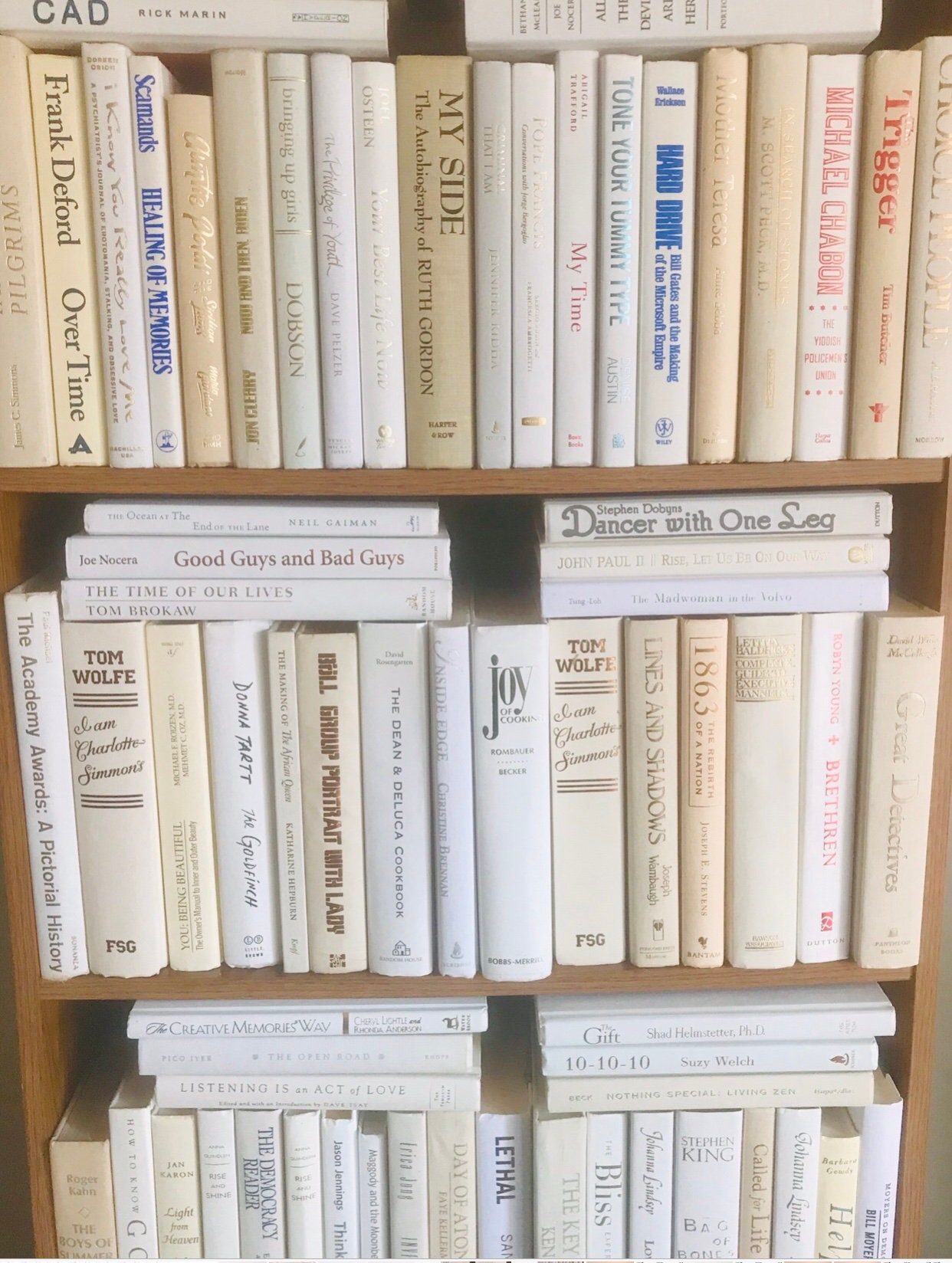 White Book Bundle (set of 12) Modern/farmhouse/shabby/staging Books ...