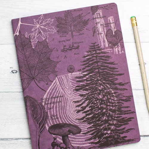 Tree Notebook Softcover Hiking Journal Recycled Notebook - Etsy