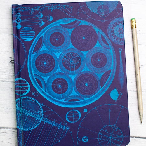 Astronomy Hardcover Notebook Dot Grid Journal Graph Paper - Etsy