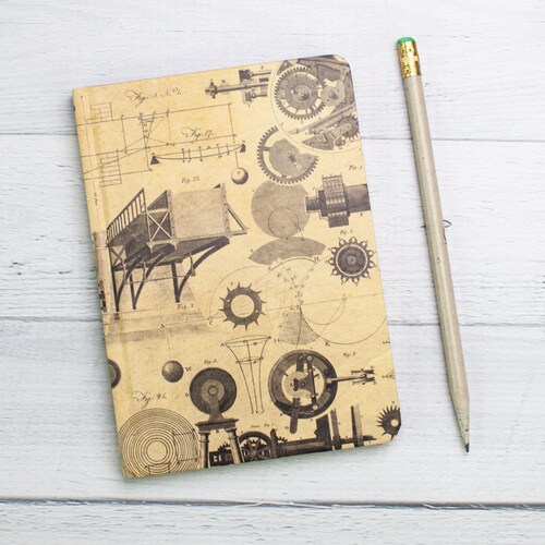 Mechanical Engineering Softcover Notebook Dot Grid Journal - Etsy