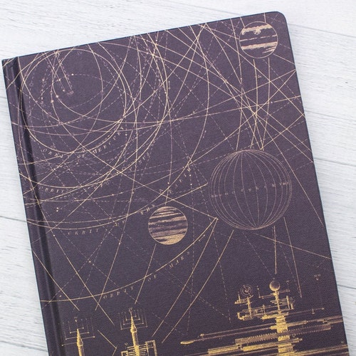 Astronomy Star Map Notebook Hardcover Space Notebook - Etsy