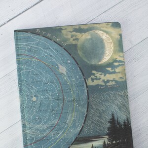 Astronomy Star Map Notebook Hardcover Space Notebook - Etsy